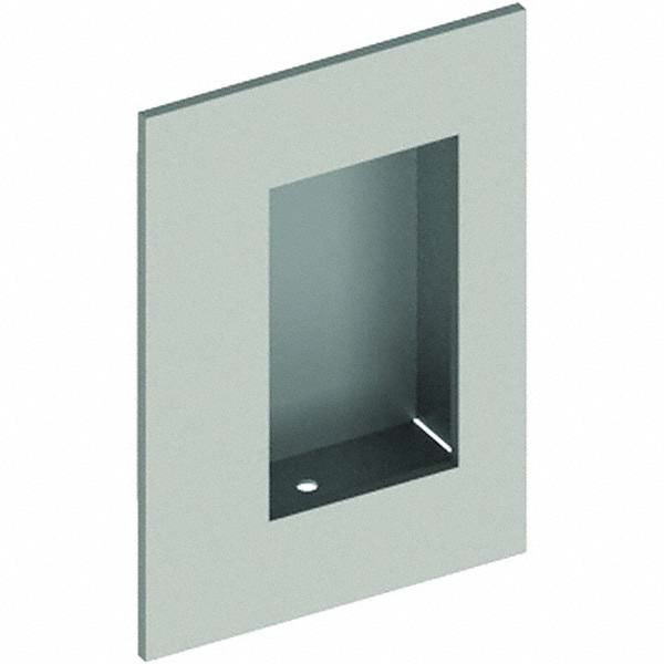 Hager - 3-1/2" Overall Width x 5" Overall Height, 3/4" Recess Depth ...