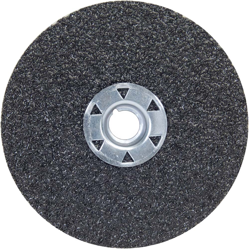 Norton - 4-1/2" Diam, 5/8-11 Hole, 120 Grit Aluminum Oxide Fiber Disc ...