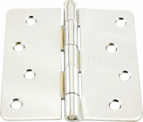 Hager - 4" Wide x 4" High 1/4 Radius Residential Hinge | MSC Direct