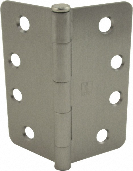 Hager - 4" Wide x 4" High 1/4 Radius Residential Hinge | MSC Direct