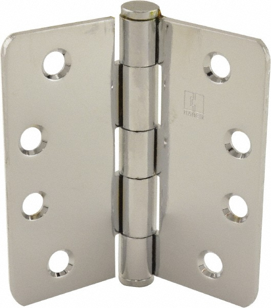 Hager - 4" Wide x 4" High 1/4 Radius Residential Hinge | MSC Direct