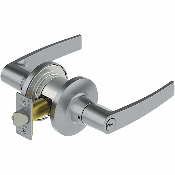 Hager - Storeroom Lever Lockset for 1-3/8 to 1-3/4" Thick Doors | MSC ...