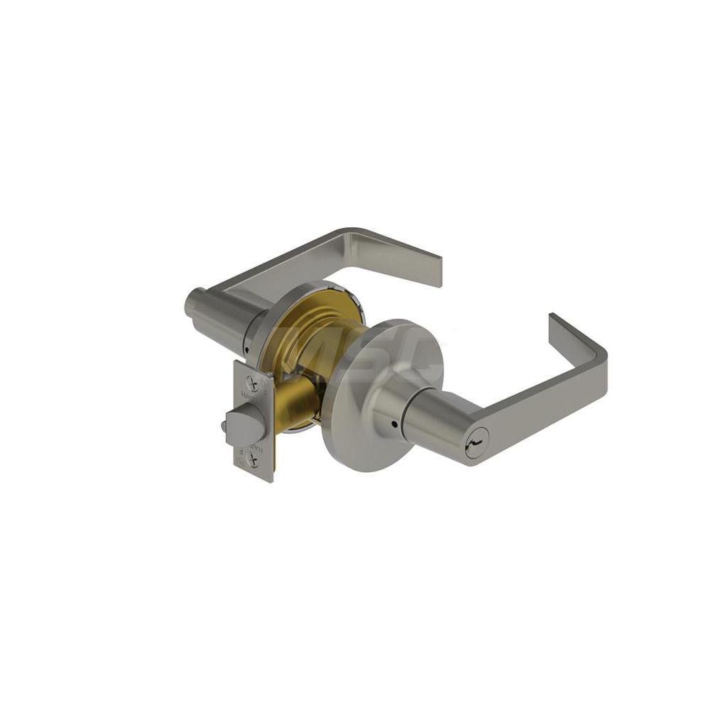 Hager - Office Lever Lockset for 1-3/8 to 1-3/4" Thick Doors | MSC Direct