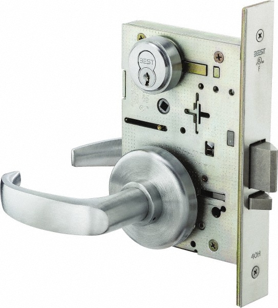 Stanley - Storeroom Lever Lockset for 1-3/8 to 1-3/4" Thick Doors | MSC ...