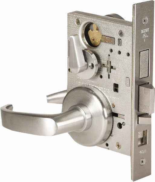 Stanley - Office Lever Lockset for 1-3/8 to 1-3/4" Thick Doors | MSC Direct