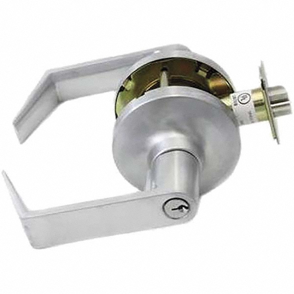 Ability One - Exit Door Lever Lockset for 1-3/4 to 2-1/4" Thick Doors ...
