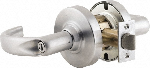 Schlage - Grade 1 Privacy Lever Lockset for 2-1/4" Doors - 41785205 ...
