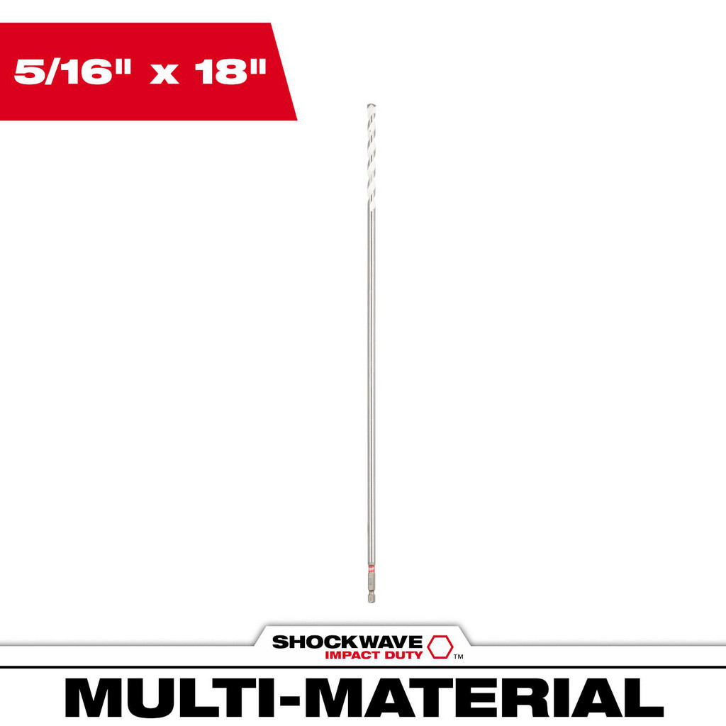 Milwaukee Tool - Installer Drill Bits: Drill Bit Size (Inch): 5/16 ...