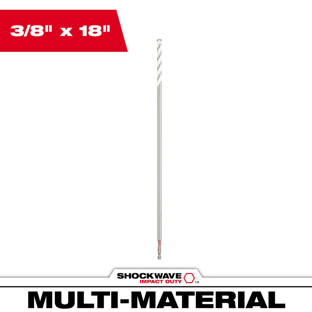 Milwaukee Tool - Installer Drill Bits: Drill Bit Size (Inch): 3/8 ...