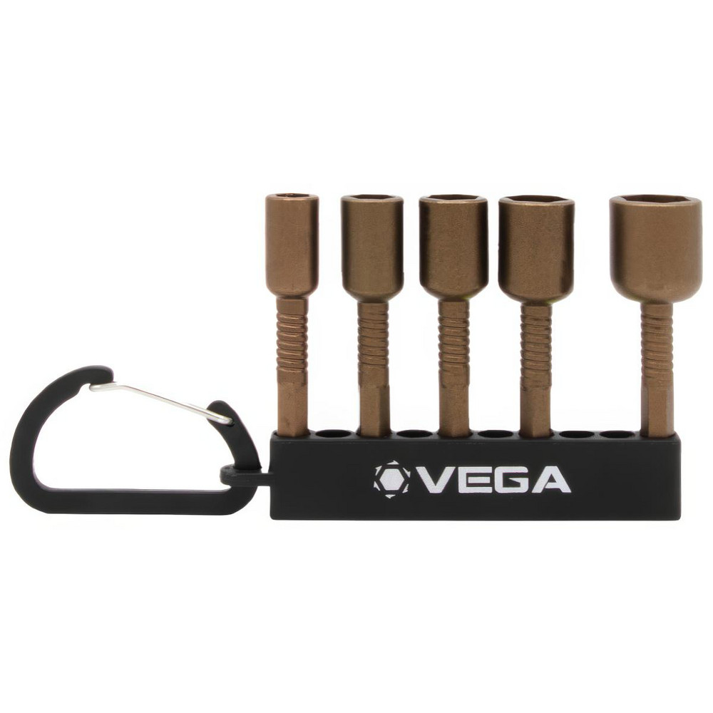 VEGA Industries - Power Screwdriver Bit Set Nut Setter: 5 Pc, 1/4 ...