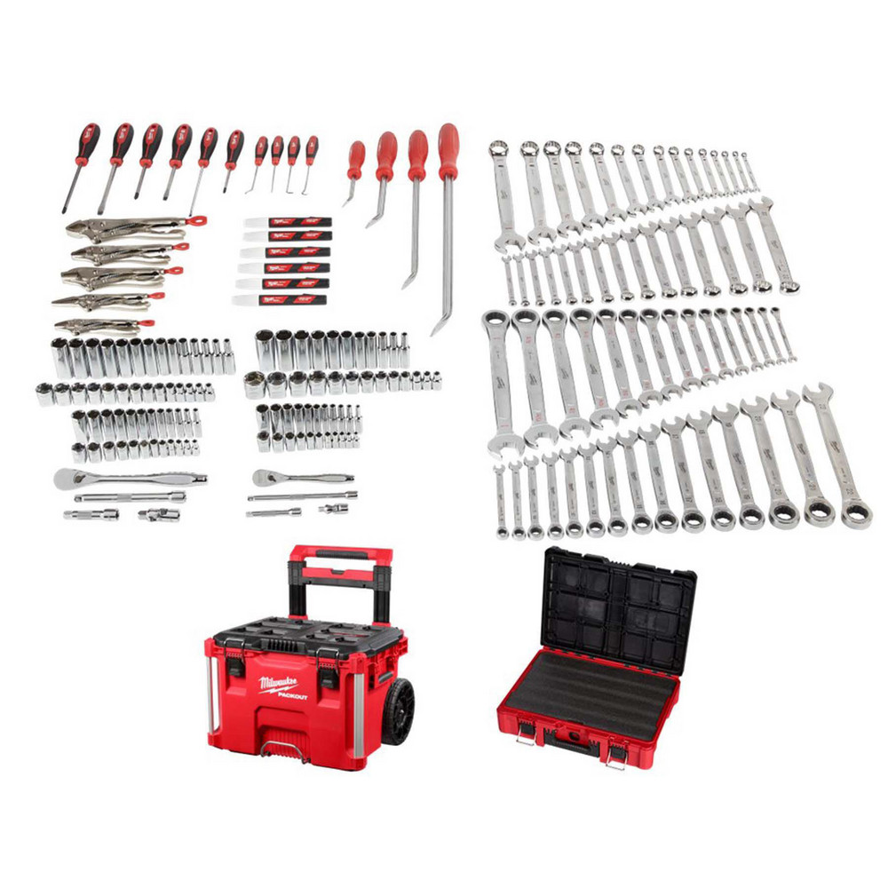 Milwaukee Tool - Mechanic's Tool Set: 193 Pc | MSC Direct