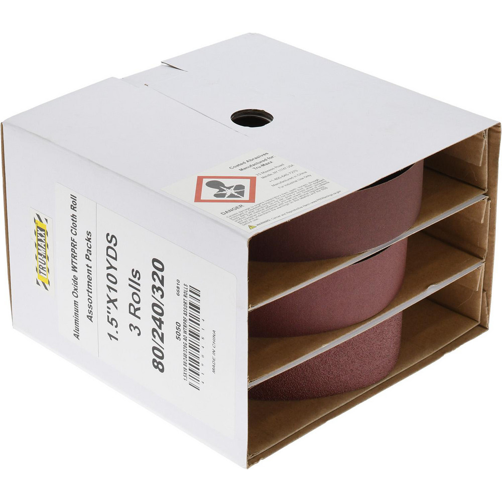 Tru-Maxx - 10 Yards x 1-1/2" 3 Piece Roll Kit | MSC Direct