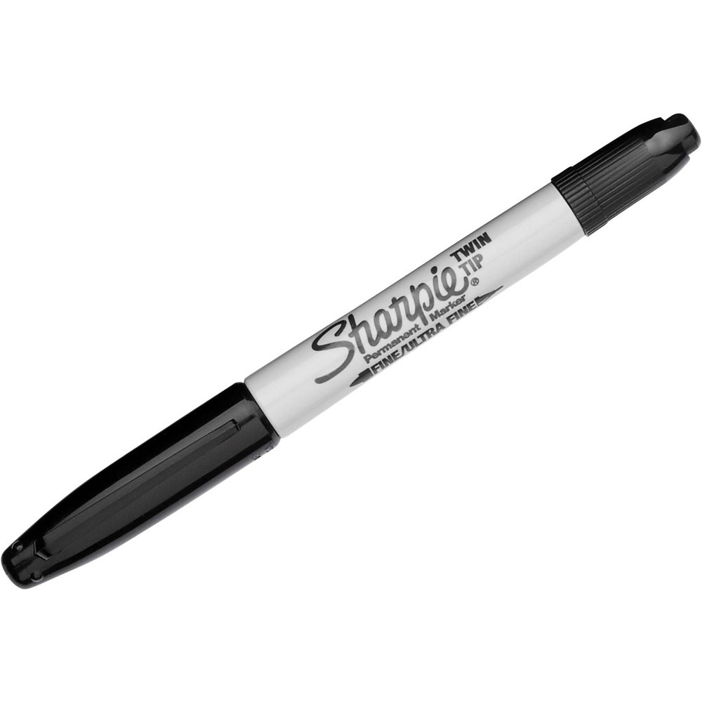 Sharpie - Fine Point Permanent: Jet Black, Solvent-Based, Point & Ultra ...
