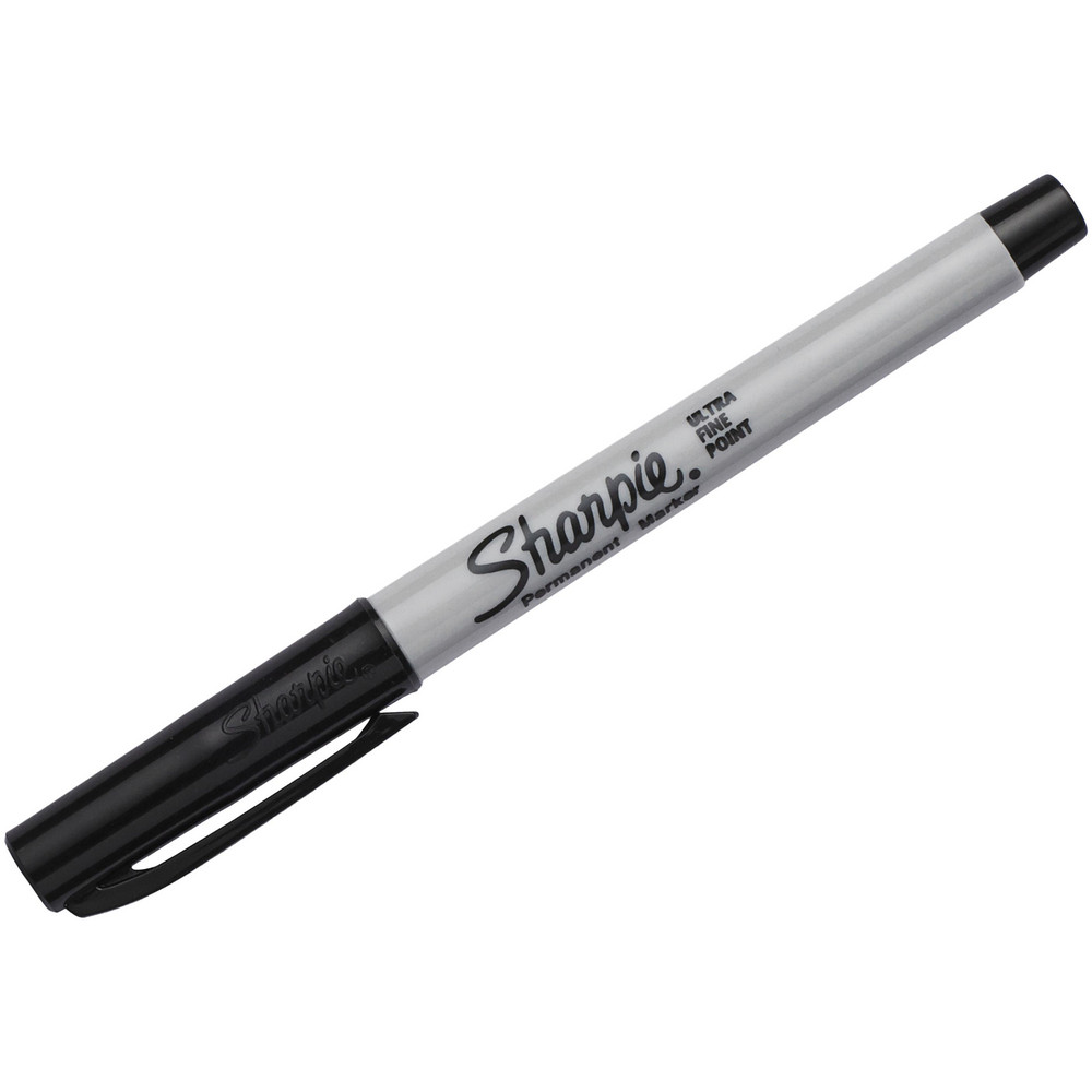 Sharpie - Fine Point Permanent: Jet Black, Solvent-Based, Ultra Fine ...