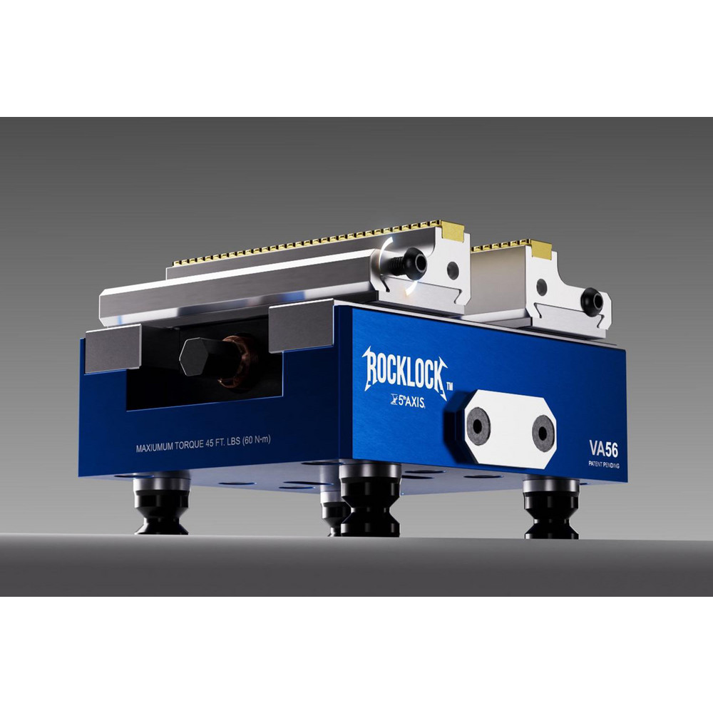 5th Axis - Self-Centering Vise: 3.0000" Max Jaw Opening | MSC Direct