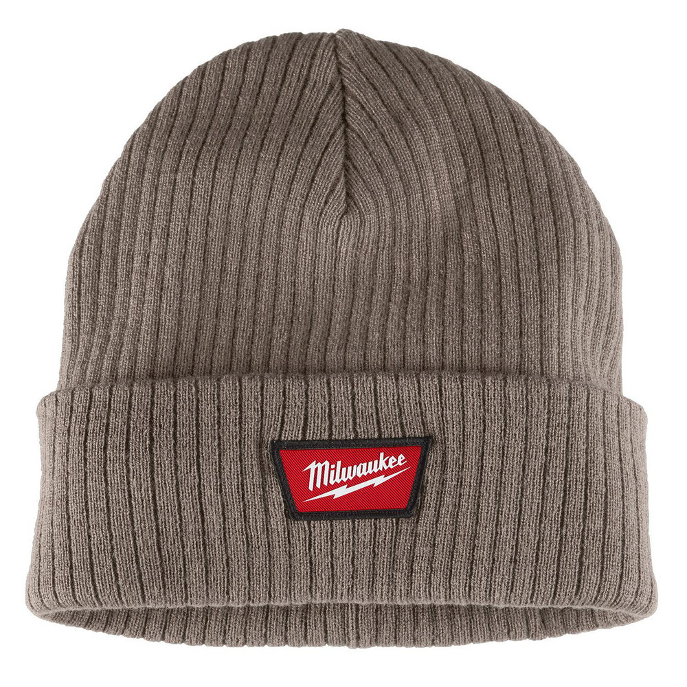 Milwaukee Tool - Beanie Hat: Acrylic, Brown, Size Universal | MSC Direct