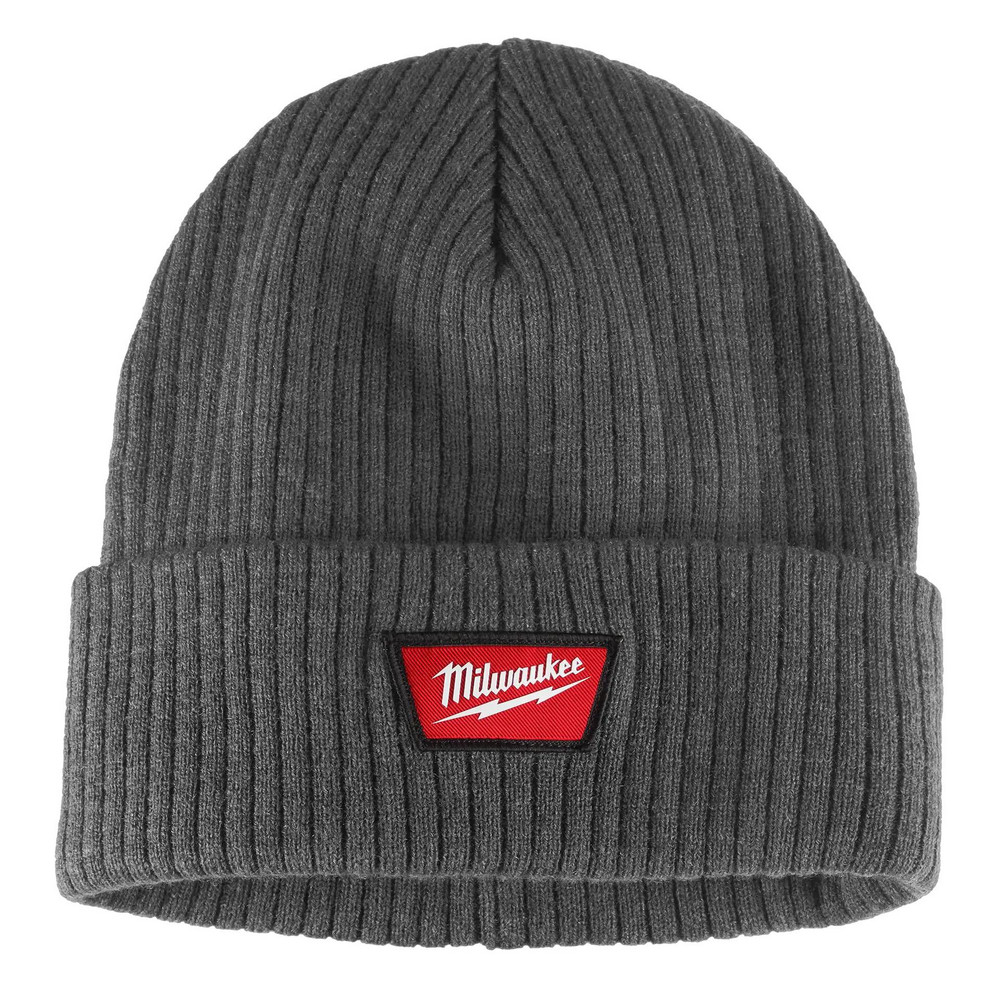 Milwaukee Tool - Beanie Hat: Acrylic, Gray, Size Universal | MSC Direct