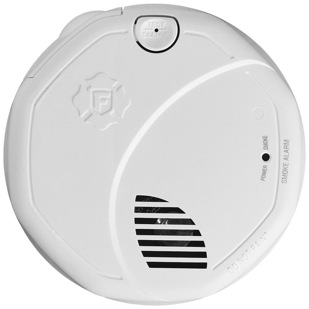BRK - Smoke Detector: Battery, Photoelectrical Sensor, Interconnectable ...