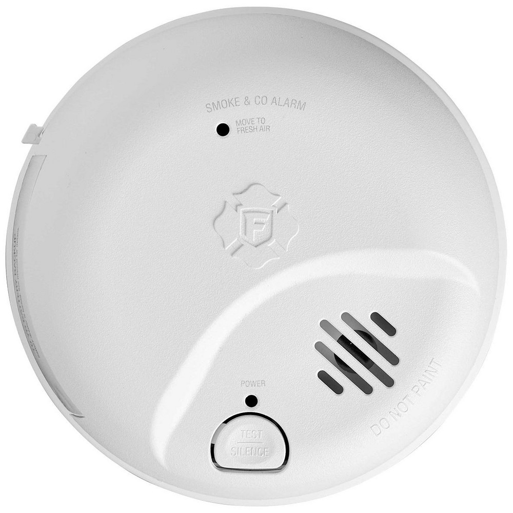 BRK - Smoke Detector: Wire-In with Battery Backup, Ionization ...