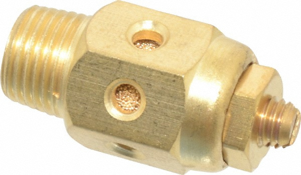 PRO-SOURCE - Pneumatic Speed Control Muffler: 1/8" Male NPT, 20 CFM ...