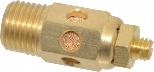 PRO-SOURCE - Pneumatic Speed Control Muffler: 1/4" Male NPT, 30 CFM ...
