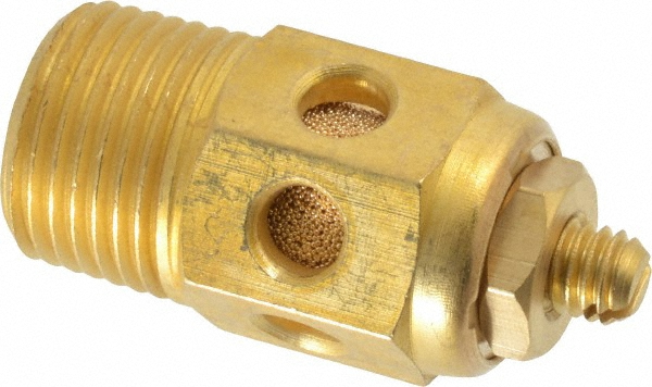 PRO-SOURCE - Pneumatic Speed Control Muffler: 3/8" Male NPT, 40 CFM ...