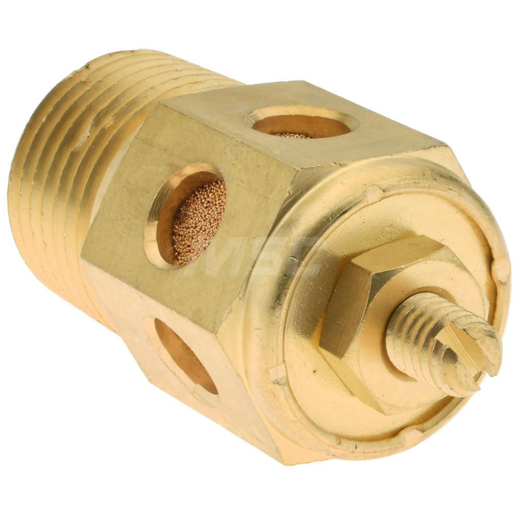 PRO-SOURCE - Pneumatic Speed Control Muffler: 1/2" Male NPT, 60 CFM ...