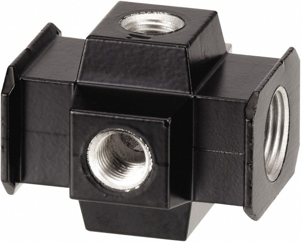 ARO/Ingersoll-Rand - FRL Modular Threaded Manifold Block: Aluminum, Use ...