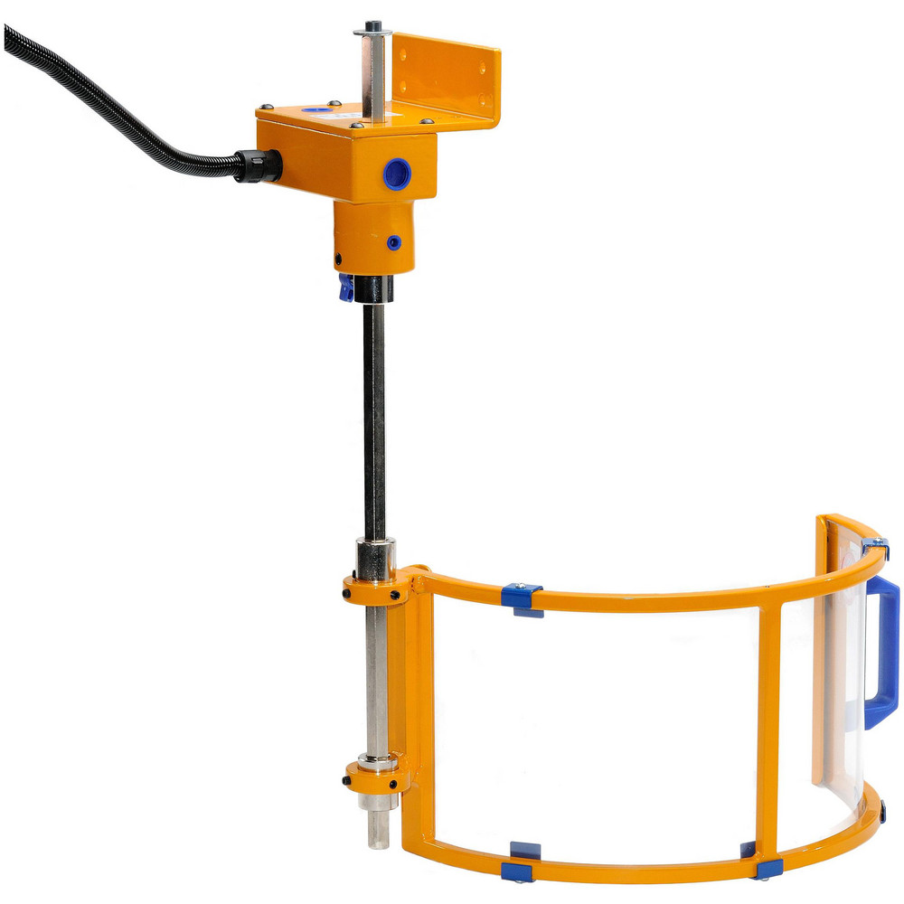 PRO-SAFE - Drill Press Guards: Drill Guard, Flat with Curved Edge ...