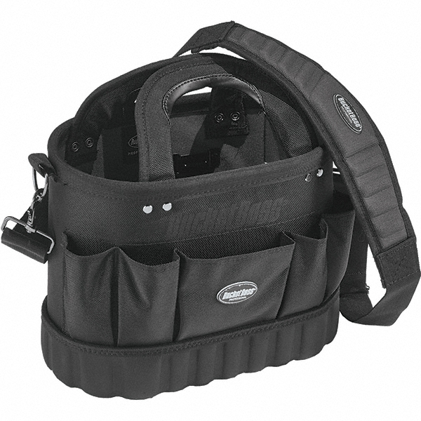 Bucket Boss - Tool Tote: 13 Pocket, 14" Wide, 10" High | MSC Direct