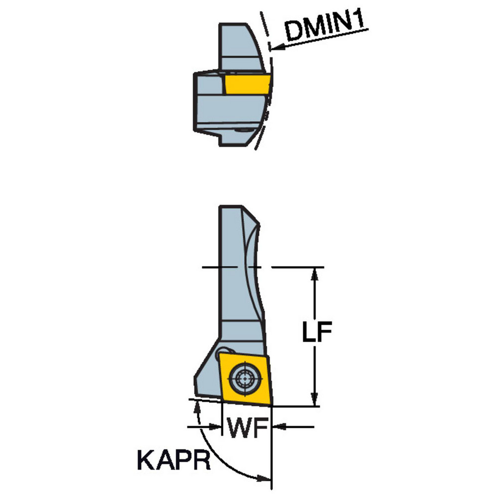 Sandvik Coromant - Indexable Boring Cartridge: Series CoroBore 825 ...