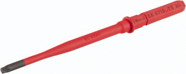 Wera - 3/8" Drive T20 Torx Screwdriver Bit | MSC Direct