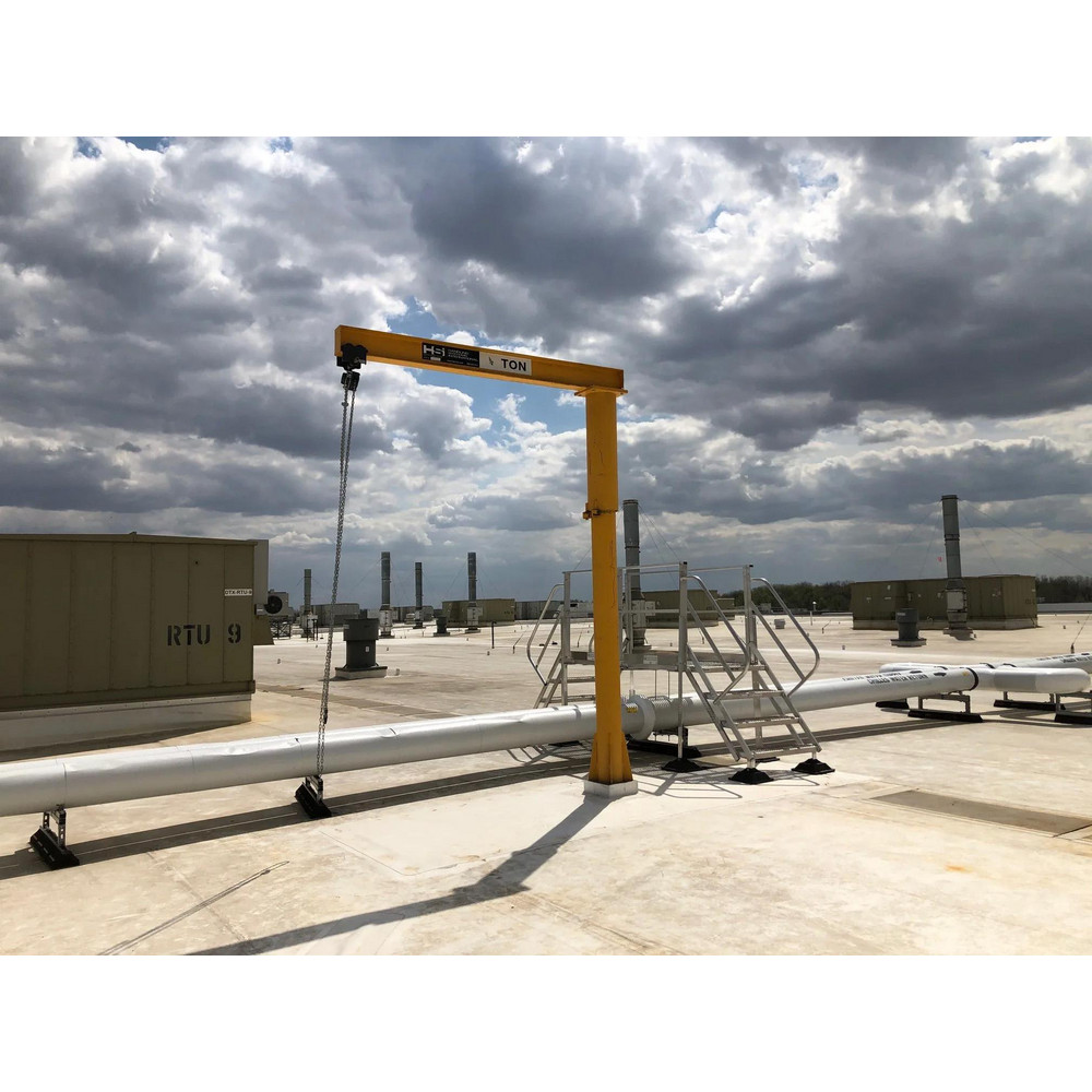 Handling Systems International - 10'X10' 1000# MD FOUNDATIONLS JIB ...