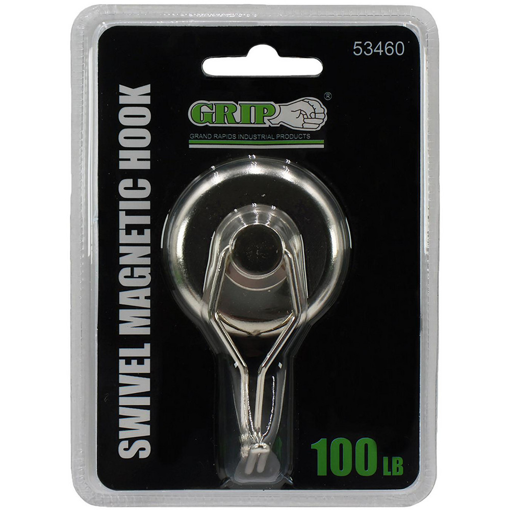 Grip-On - Magnetic Hooks: Magnet Type: Magnetic Lifter; Shape: Circular ...