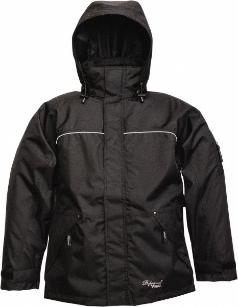 Viking - Rain Jacket: Size X-Large, Black, Polyester | MSC Direct