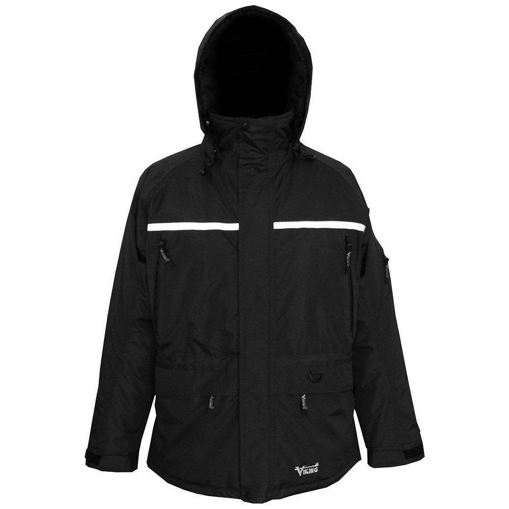 Viking - Rain Jacket: Size 2X-Large, Black, Polyester | MSC Direct