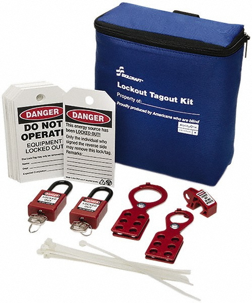 AbilityOne - 26 Piece Lockout Tagout Kit: 2 Padlock(s) Included | MSC ...