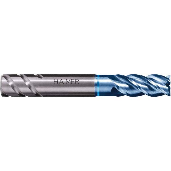HAIMER - Corner Radius End Mill: 2.00 mm Dia, 7.00 mm LOC, 0.20 mm ...