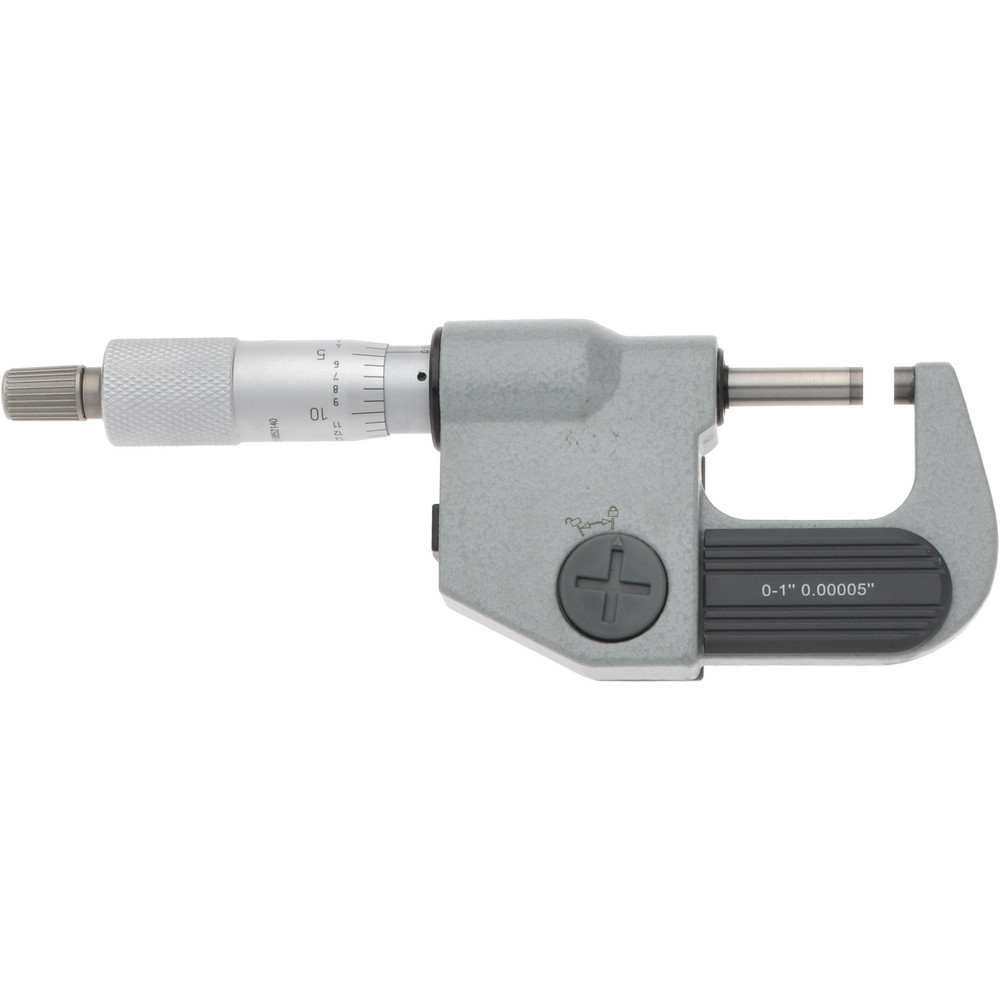 SPI - Electronic Outside Micrometer: 1" Max, Carbide-Tipped Face, IP65 ...