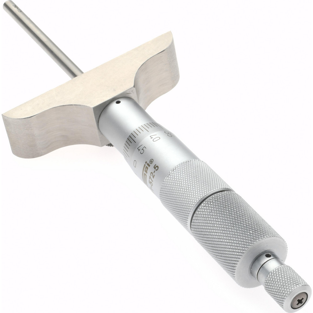 SPI - Mechanical Depth Micrometer: 150 mm Range, 6 Rods | MSC Direct