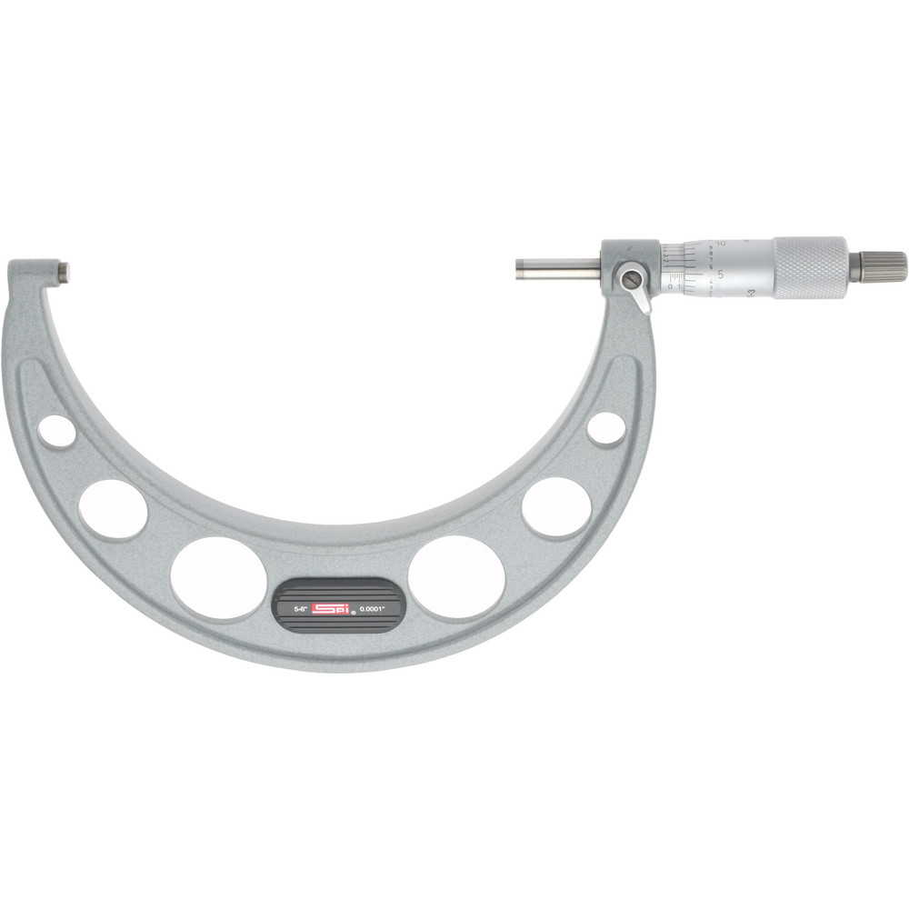 SPI - Mechanical Outside Micrometer: 6" Range, 0.0001" Graduation | MSC ...