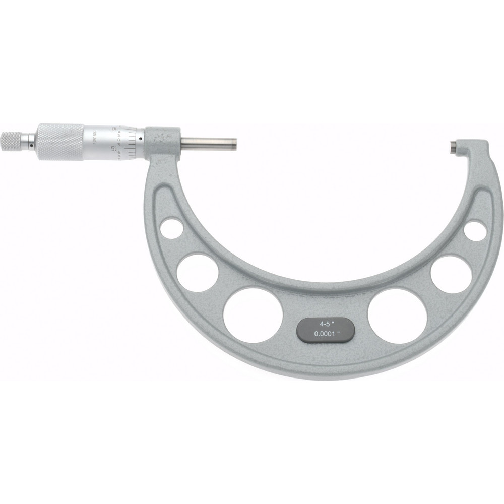SPI - Mechanical Outside Micrometer: 5" Range, 0.0001" Graduation | MSC ...