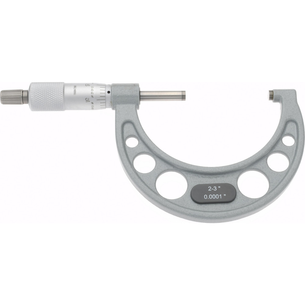 SPI - Mechanical Outside Micrometer: 3" Range, 0.0001" Graduation | MSC ...