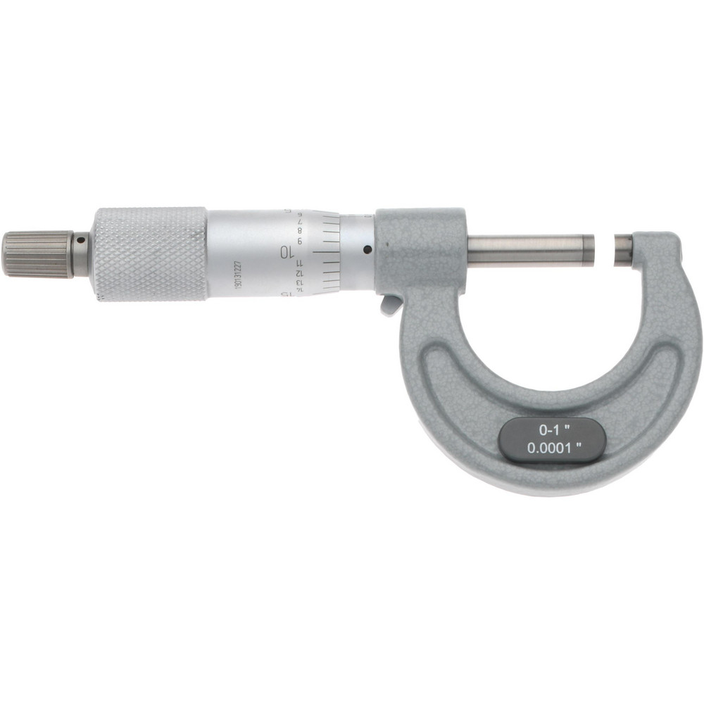 SPI - Mechanical Outside Micrometer: 1" Range, 0.0001" Graduation | MSC ...