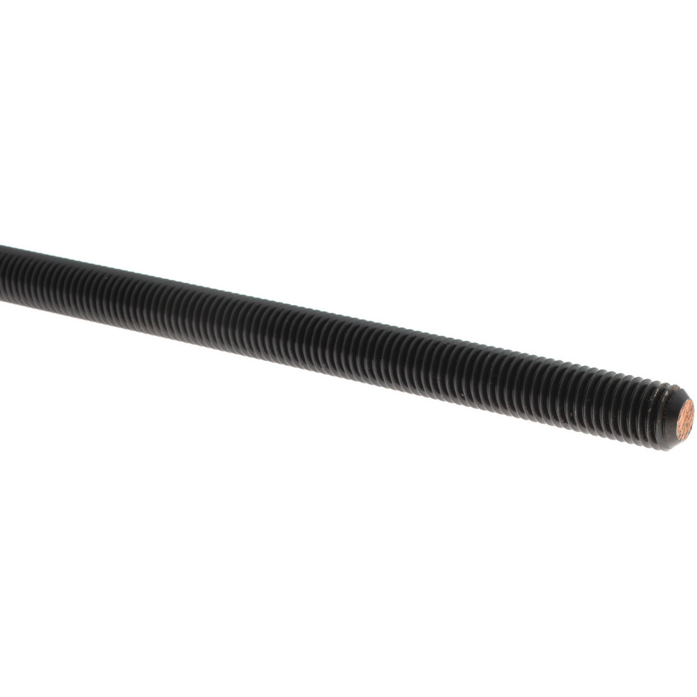 Made in USA - General-Purpose Threaded Rod: 5/8-11, 3' OAL, Alloy Steel ...