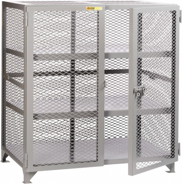 Little Giant® - 30X48"2000LB 2CTR SHLF VIS WELDED STORAGE LOCKER | MSC ...