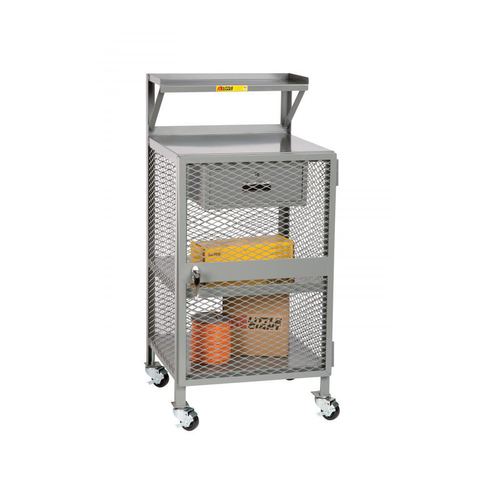Little Giant® - 1 Drawer Enclosed Shop Desk | MSC Direct