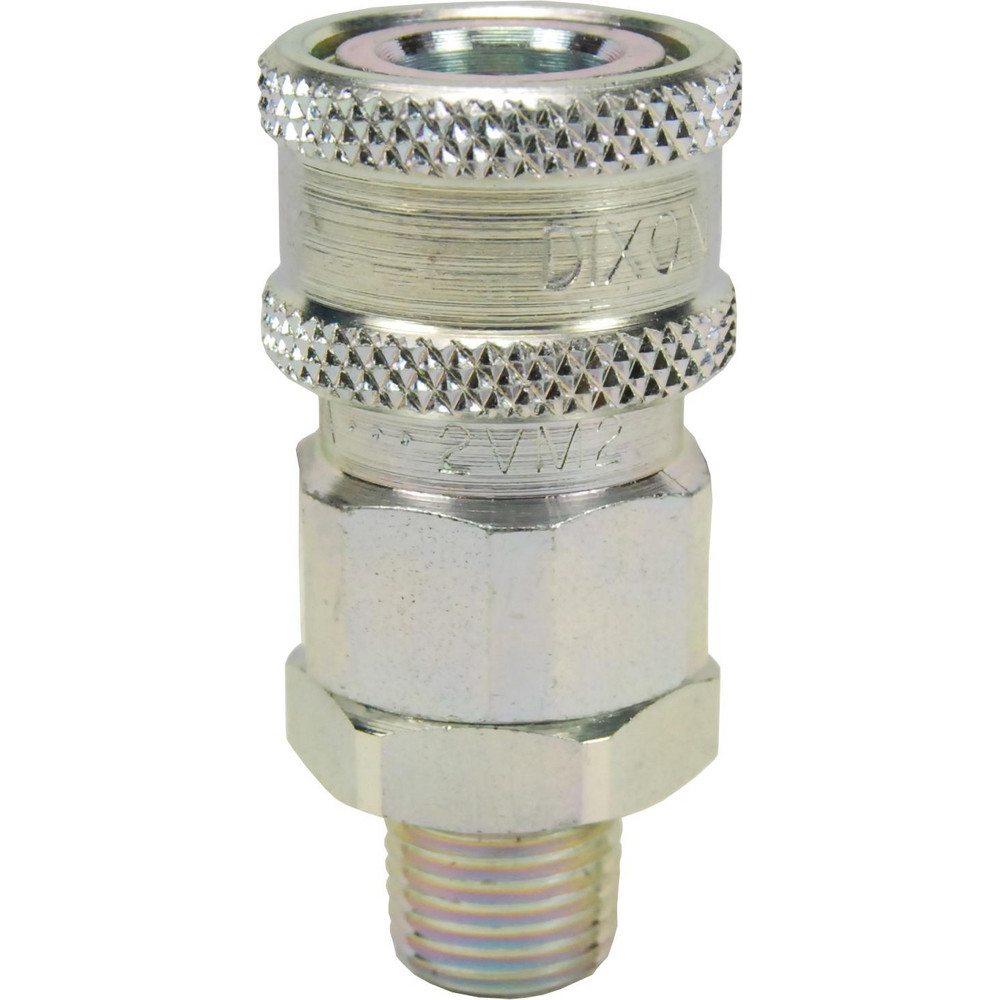 Dixon Valve & Coupling - Hydraulic Hose Valved Male Coupler: 0.2500 ...