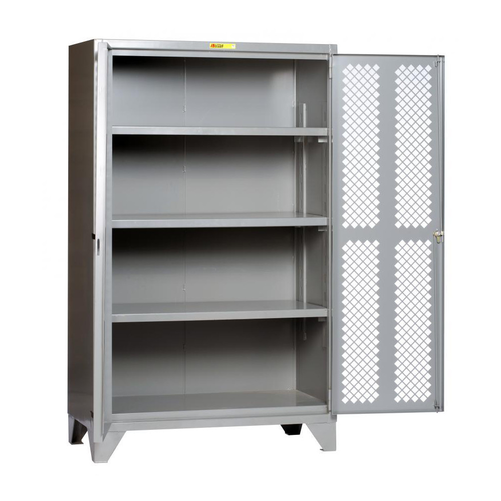 Little Giant® - Steel Storage & Visible Cabinet: 60" Wide, 24" Deep, 78 ...