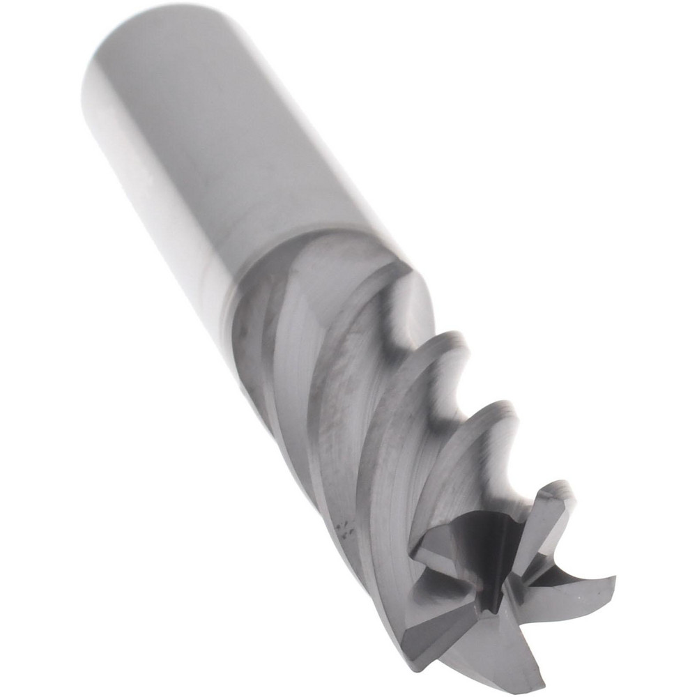 Accupro - Corner Radius End Mill: 1/2" Dia, 1-1/4" LOC, 0.0200" Radius, 5 Flute, Solid Carbide ...